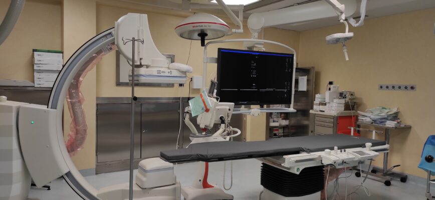 Nuovo angiografo Siemens Artis Zee Floor - Casa di Cura Salus